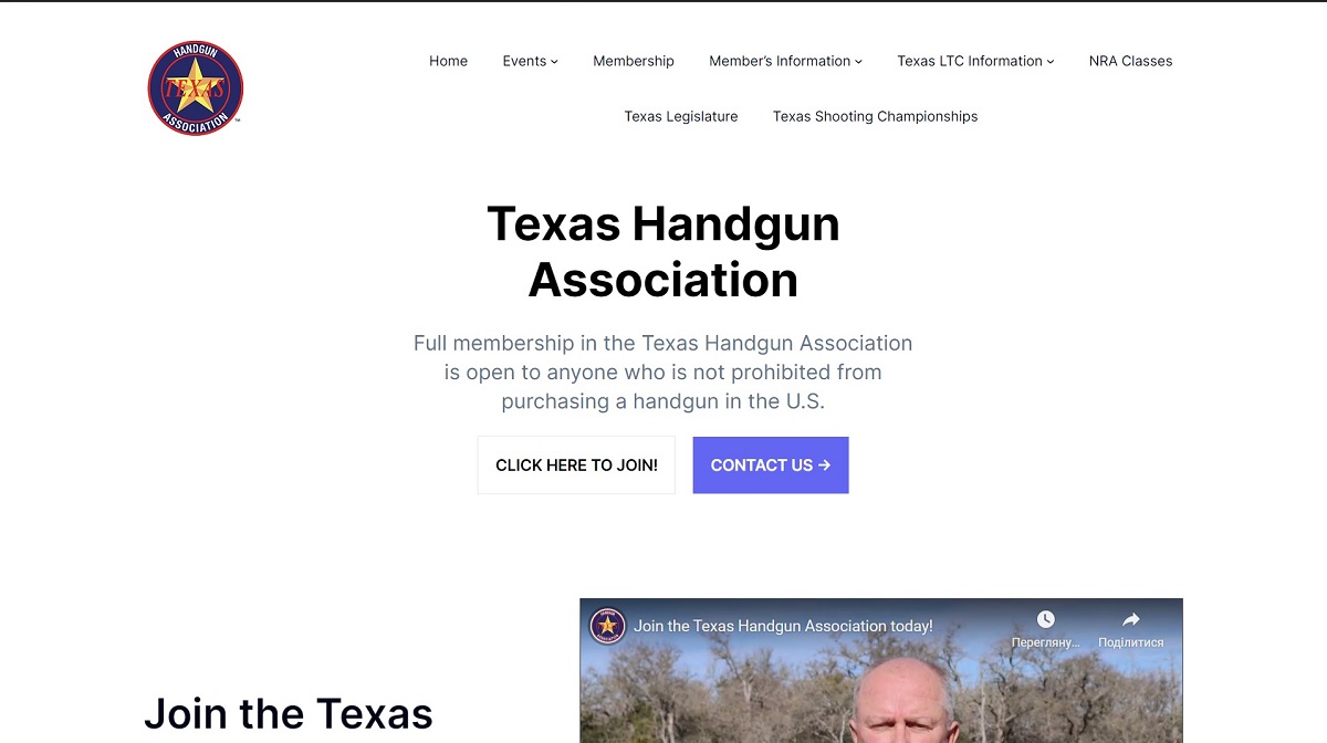 Texas LTC Information - Texas Concealed Handgun Association